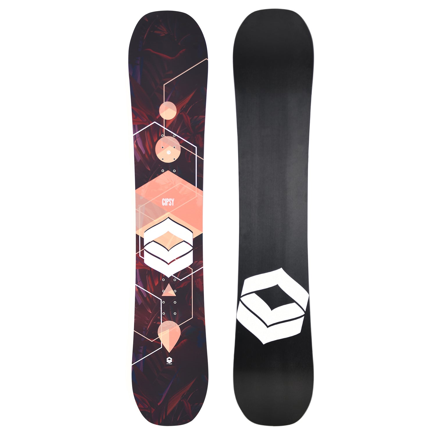 FTWO Set Damen Snowboard Gipsy Schwarz/Orange 152cm + Bindung M Sale ...