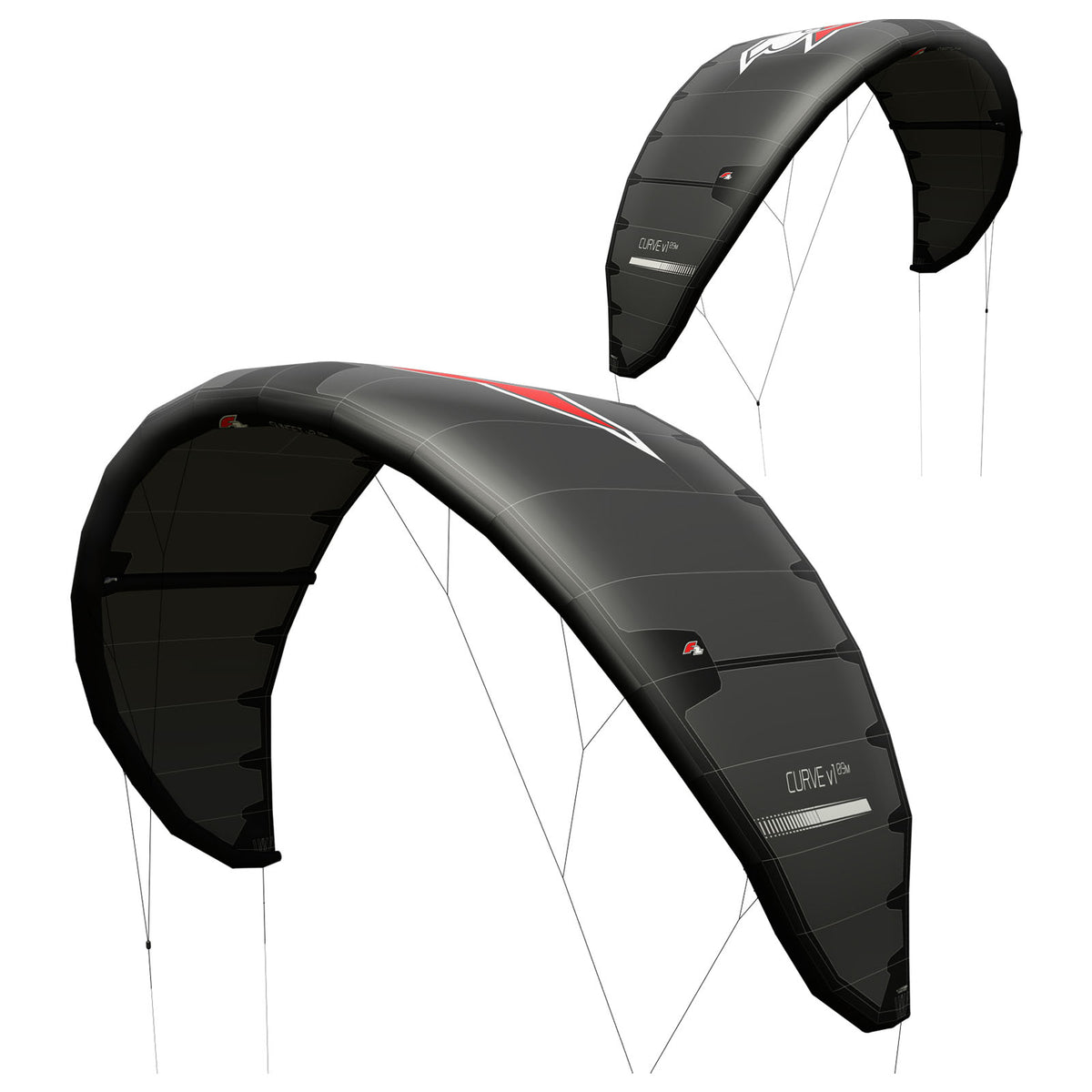 F2 Kite Curve Schwarz 2024/25 – Agil & Sicher für alle Bedingungen – F2 ...
